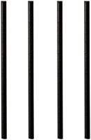 Drinkrietje Papstar 250mm papier zwart 100 stuks | Alles voor kantoor ...
