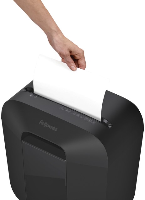Papiervernietiger Fellowes Powershred LX25 snippers 4x37mm zwart ...