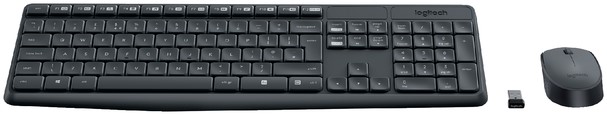 Toetsenbord Logitech MK235 Qwerty + muis zwart | Alles voor kantoor en kantine!